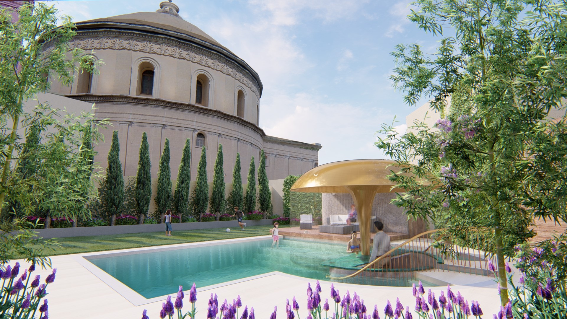 Pool Bloom Bar - A Mizzi Studio project