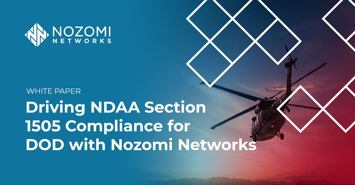 Driving NDAA Section 1505 Compliance for DOD