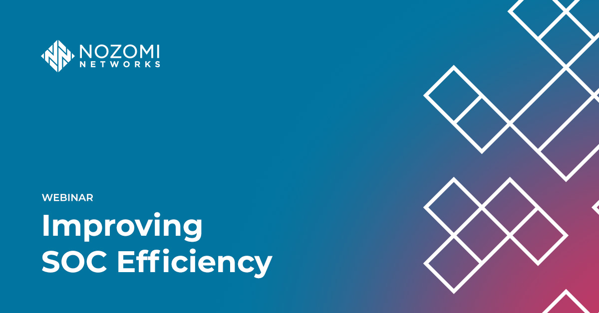Improving SOC Efficiency | Webinar