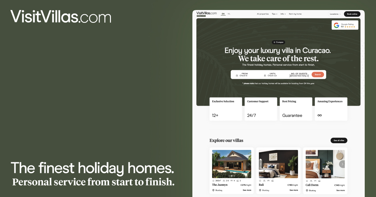 Visit Villas | Bezoek de mooiste Caribische villa's