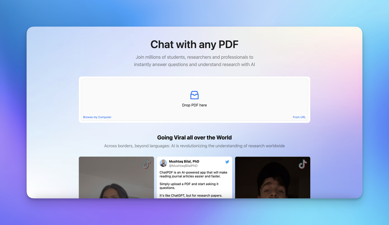12 Best AI Chats with PDF Tools for Effective Interactions - LiveChatAI.com
