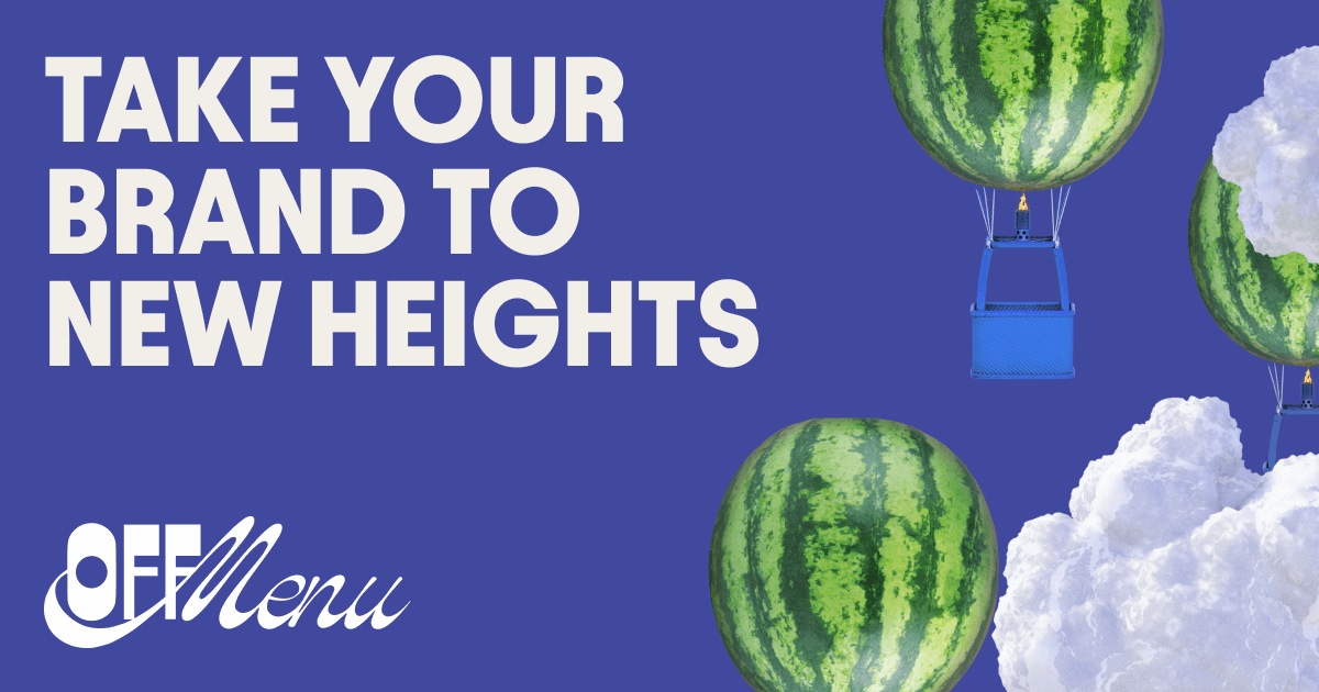 Off-Menu • Brand Strategy & Design by Elan Miller