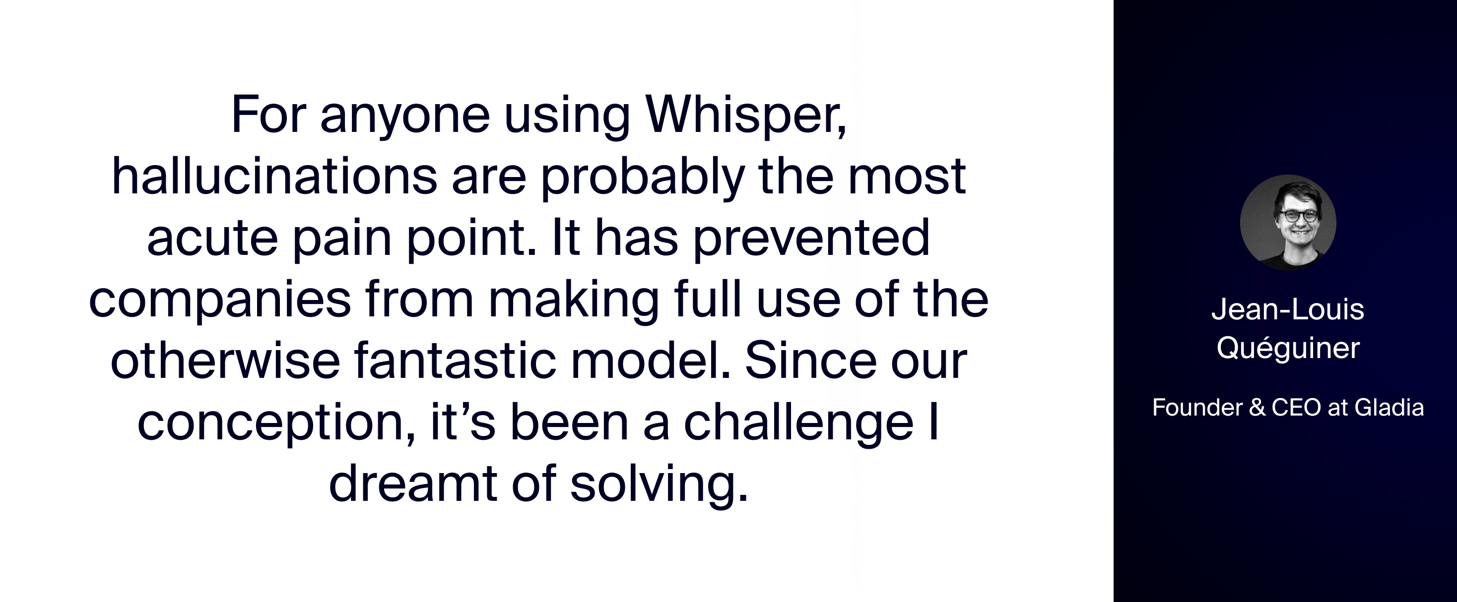 Gladia - Introducing Whisper-Zero