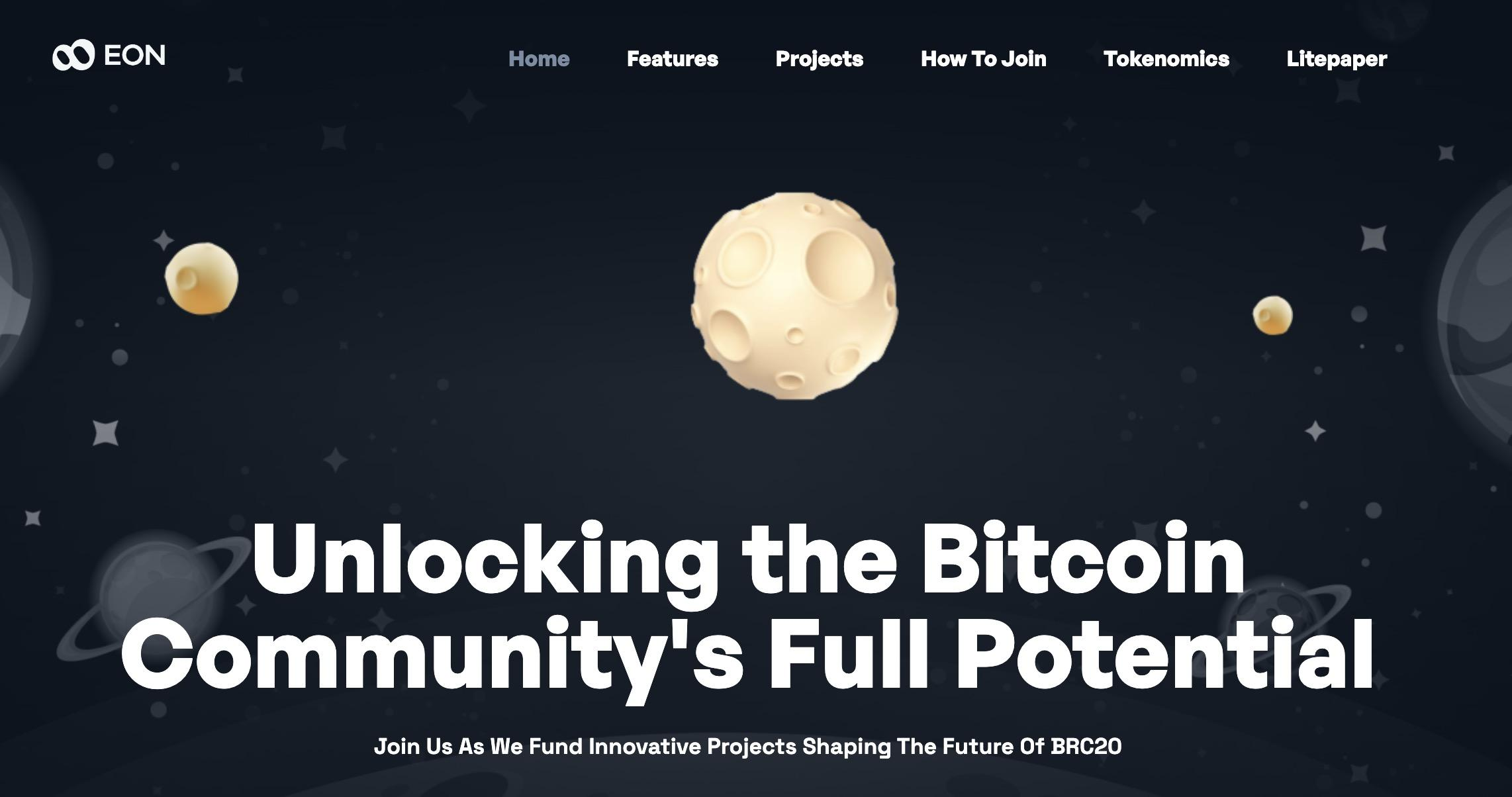 Eonstarter BRC20 Based IDO Launchpad Releases Litepaper, Set To Accelerate Impactful Projects ...