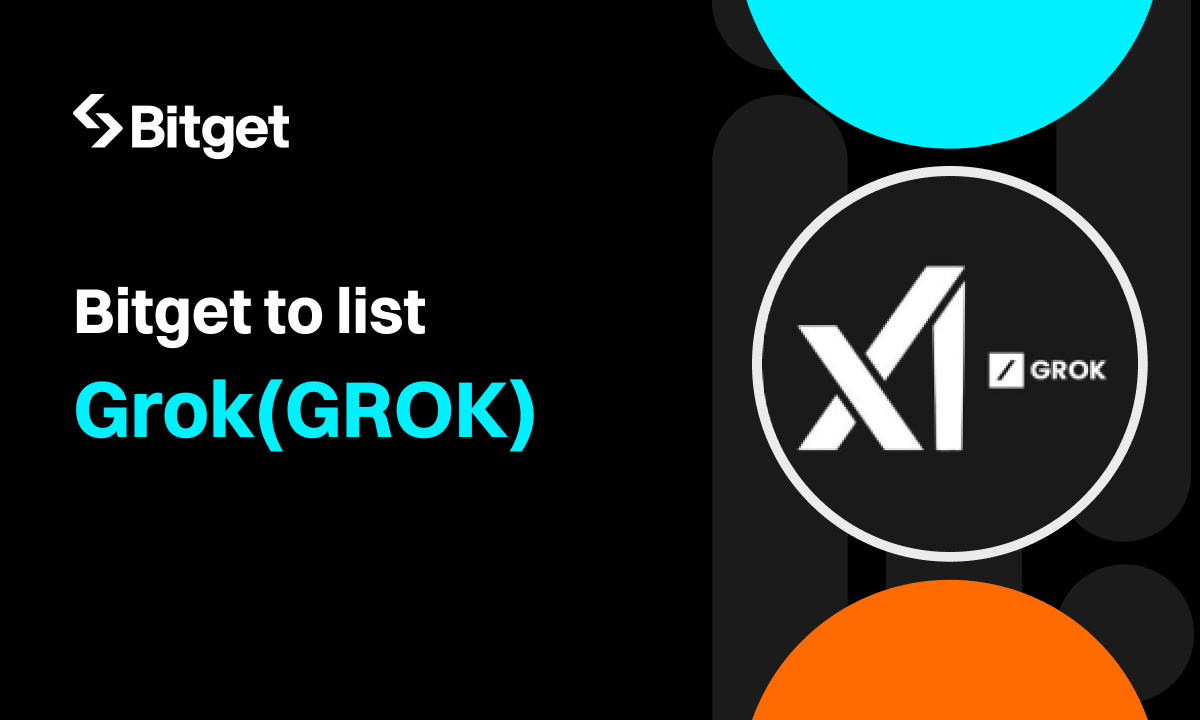 Bitget Lists GROK To Support Explores AI-Powered Future Of Blockchain