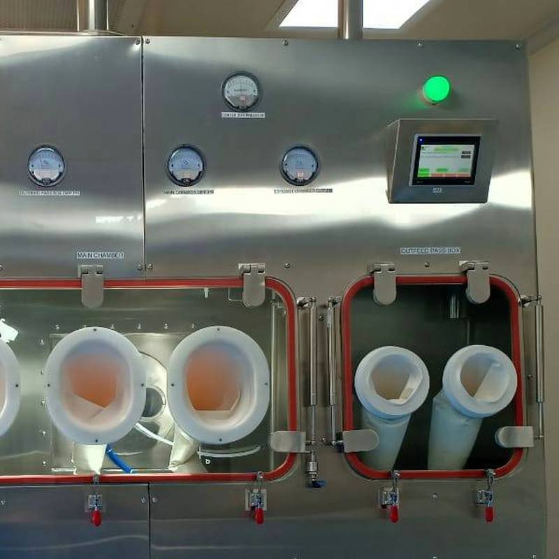 Tablet Coating Glove Box | Products | Schematic Engineering