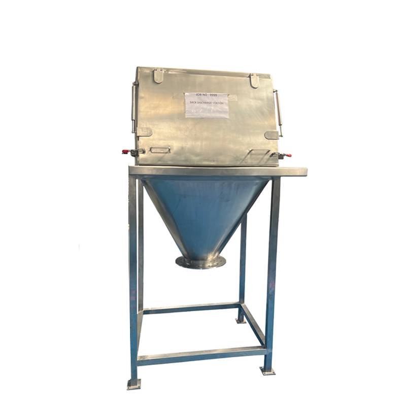 Sack Discharge Station | Products | Schematic Engineering