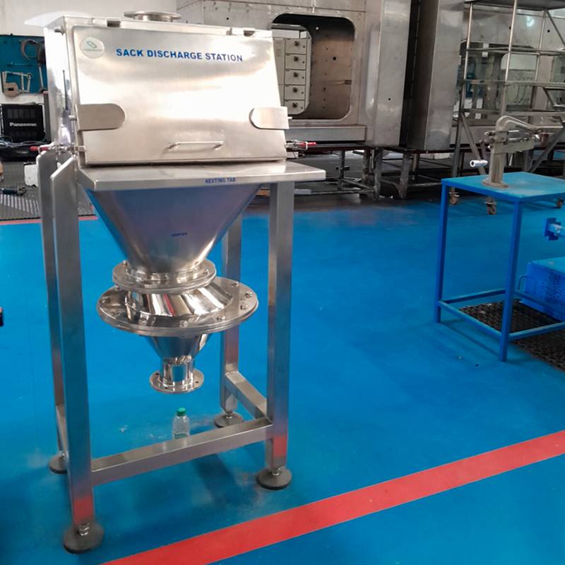 Sack Discharge Station | Products | Schematic Engineering Industries