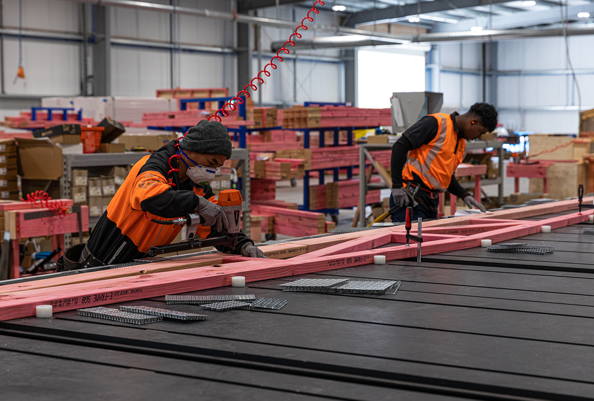 Spida Roller Plant Increases Truss Production