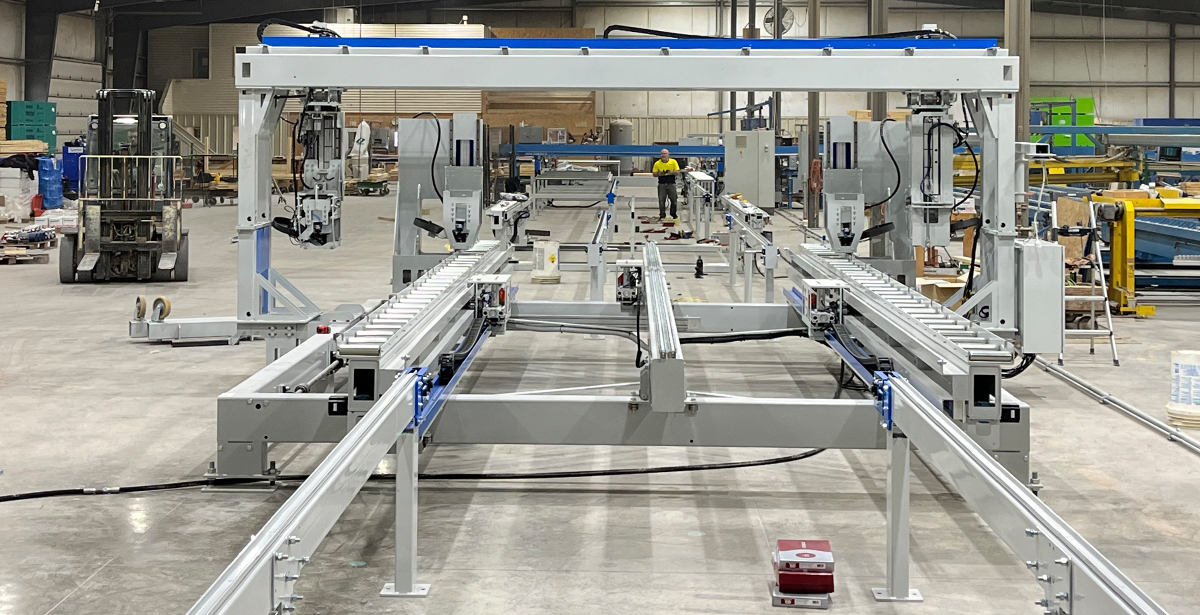 Full Wall Frame Line For Montgomery Truss & Panel!