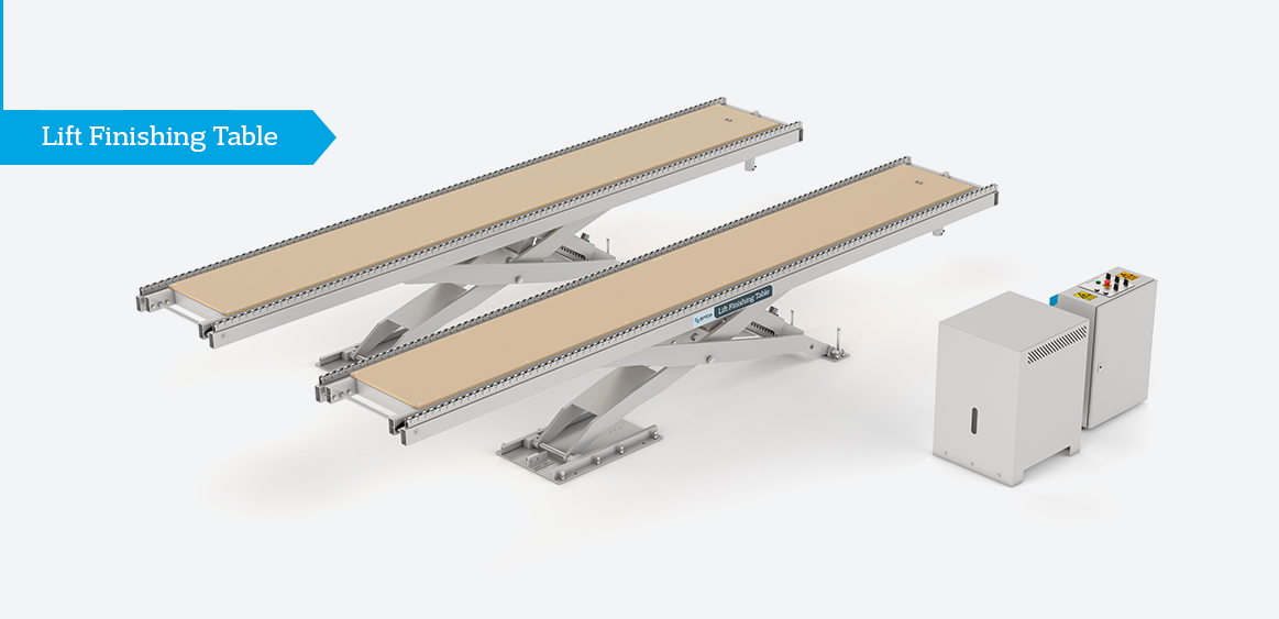 Lift Finishing Table | Spida Machinery | USA