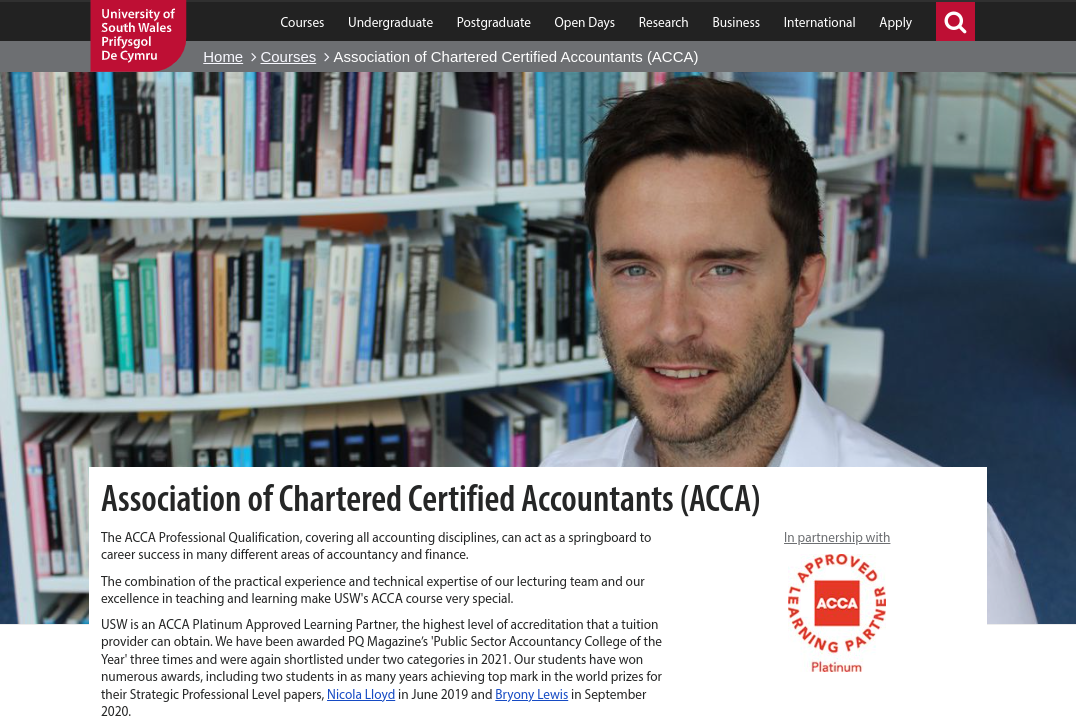 ACCA for International Students in UK
