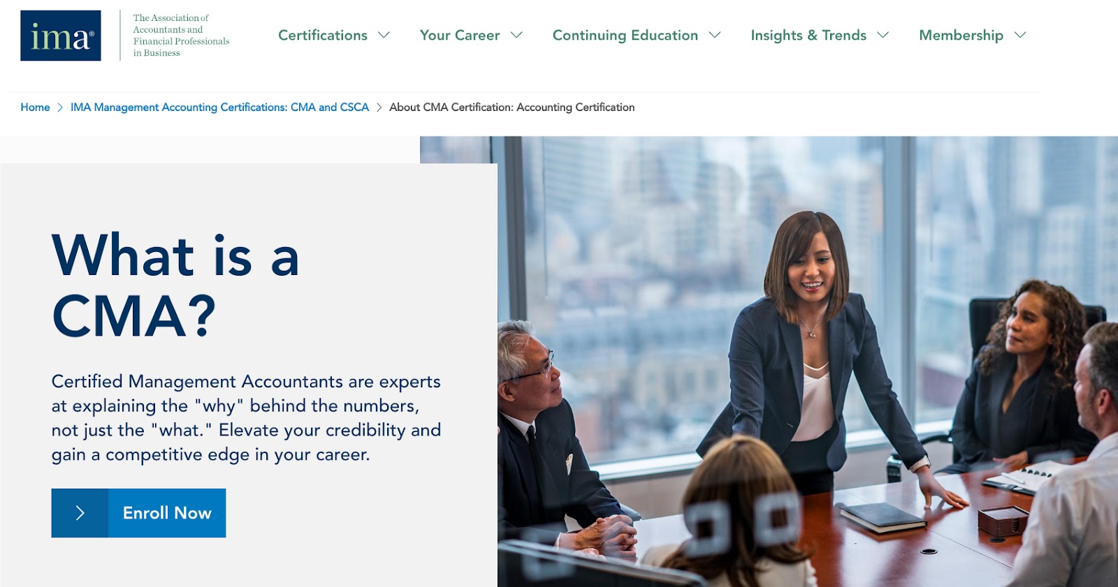 What is the CMA Qualification?