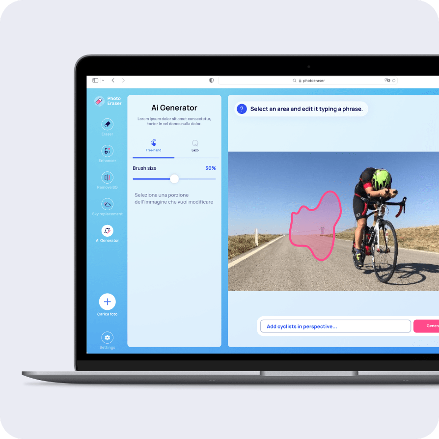Discover all the details about our powerful our AI photo generator