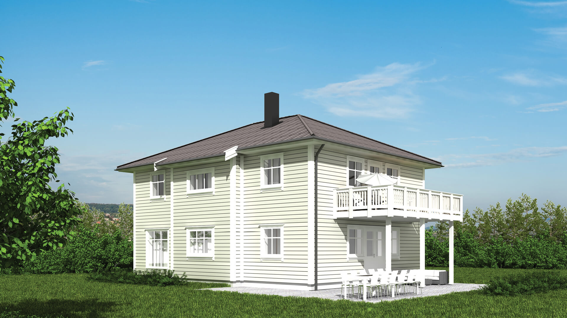 Norske Hus | Hus - Edda