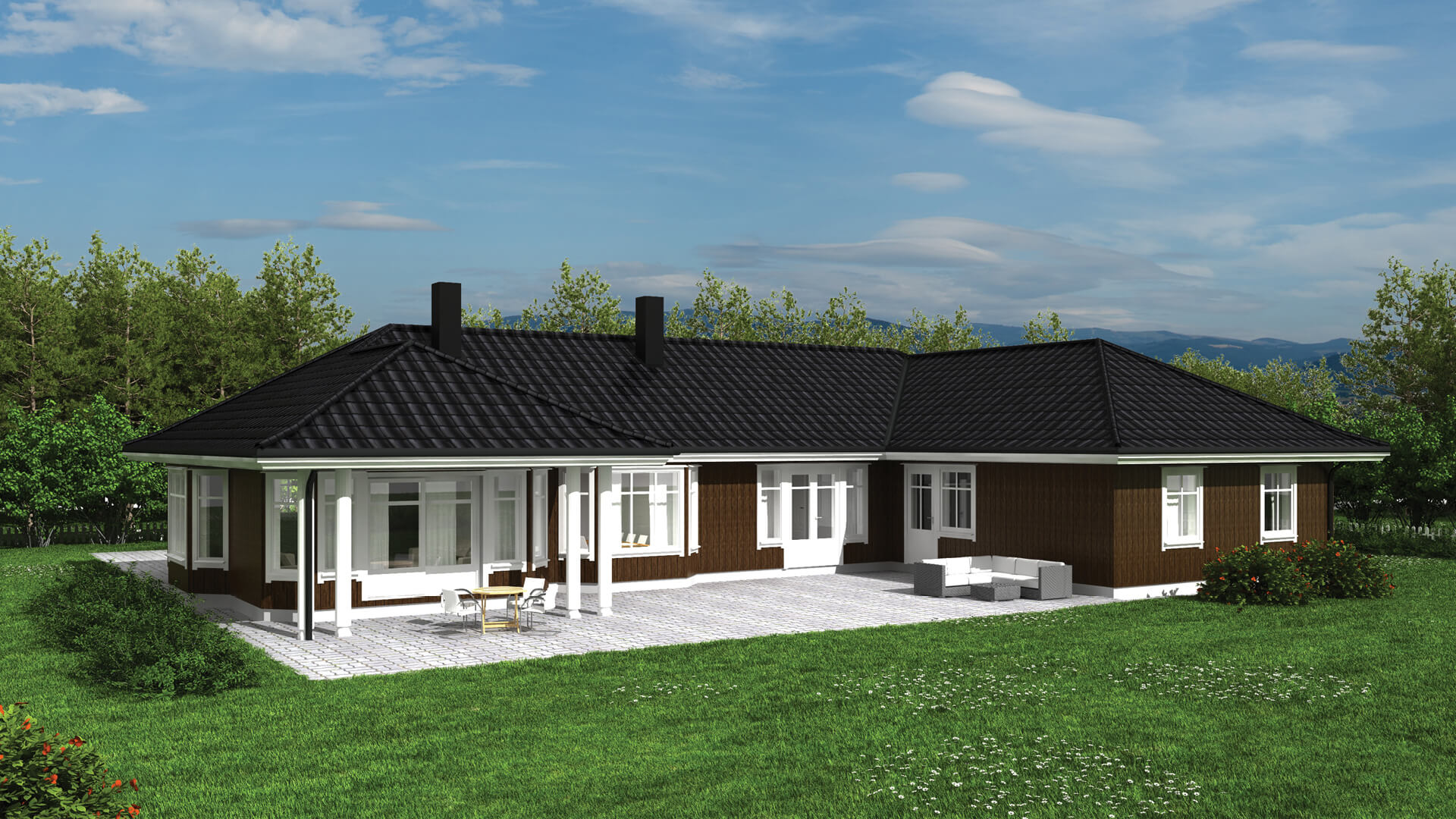 Norske Hus | Hus - Færder