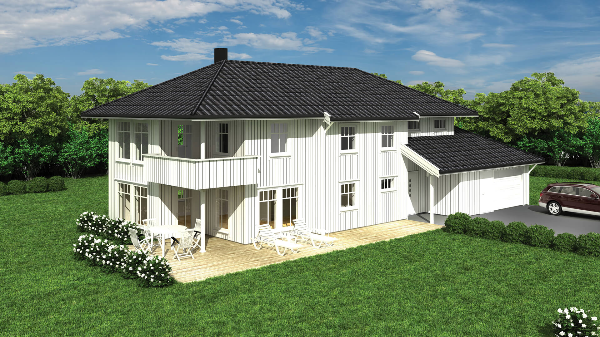 Norske Hus | Hus - Havstein