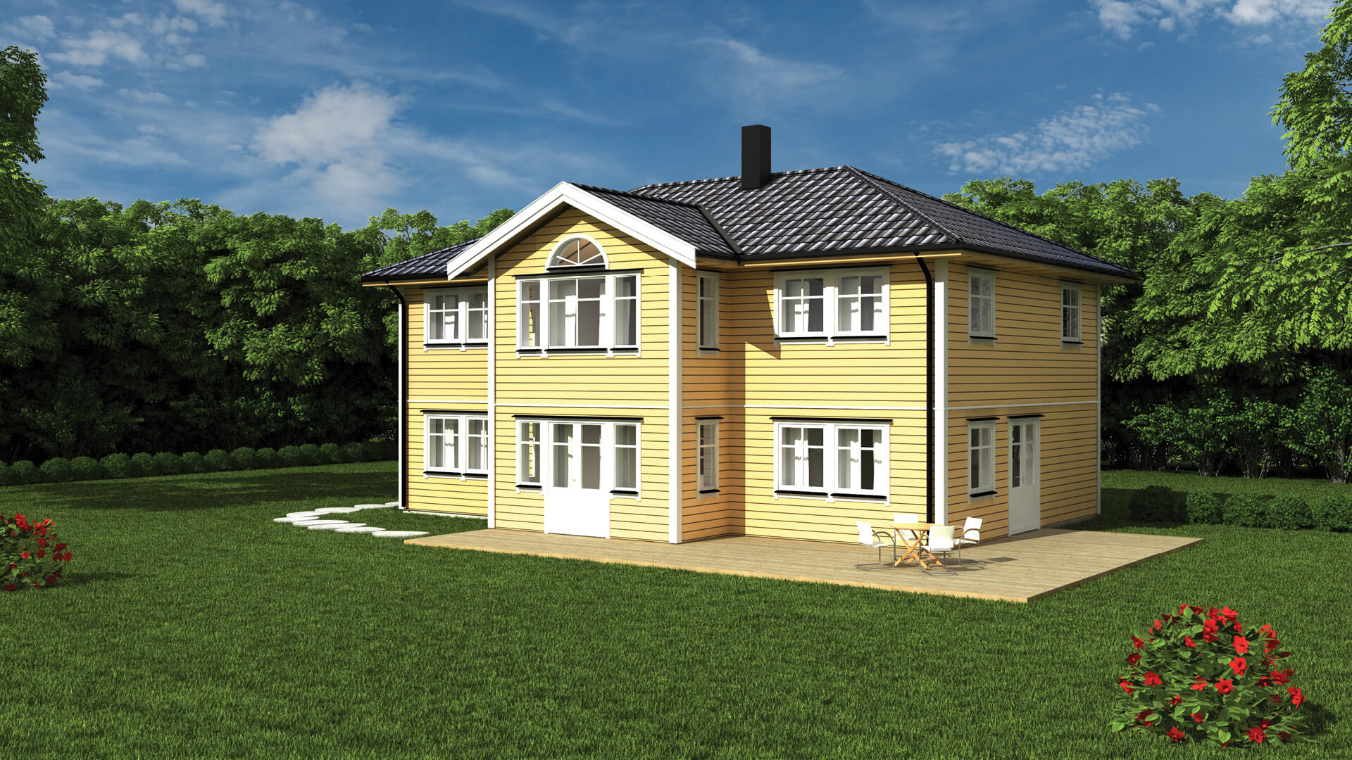 Norske Hus | Hus - Heimdal