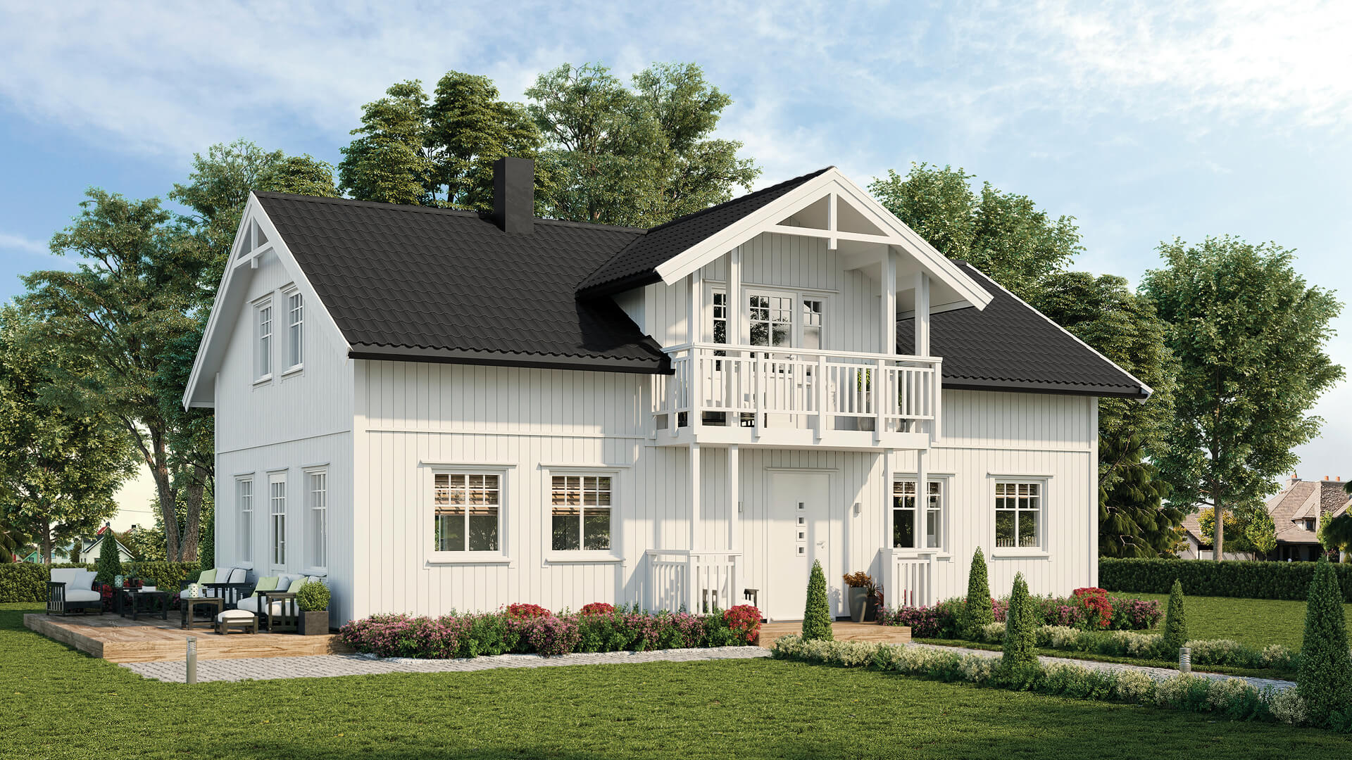 Norske Hus | Hus - Nordlys