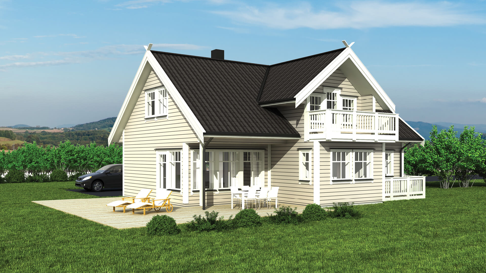 Norske Hus | Hus - Qube