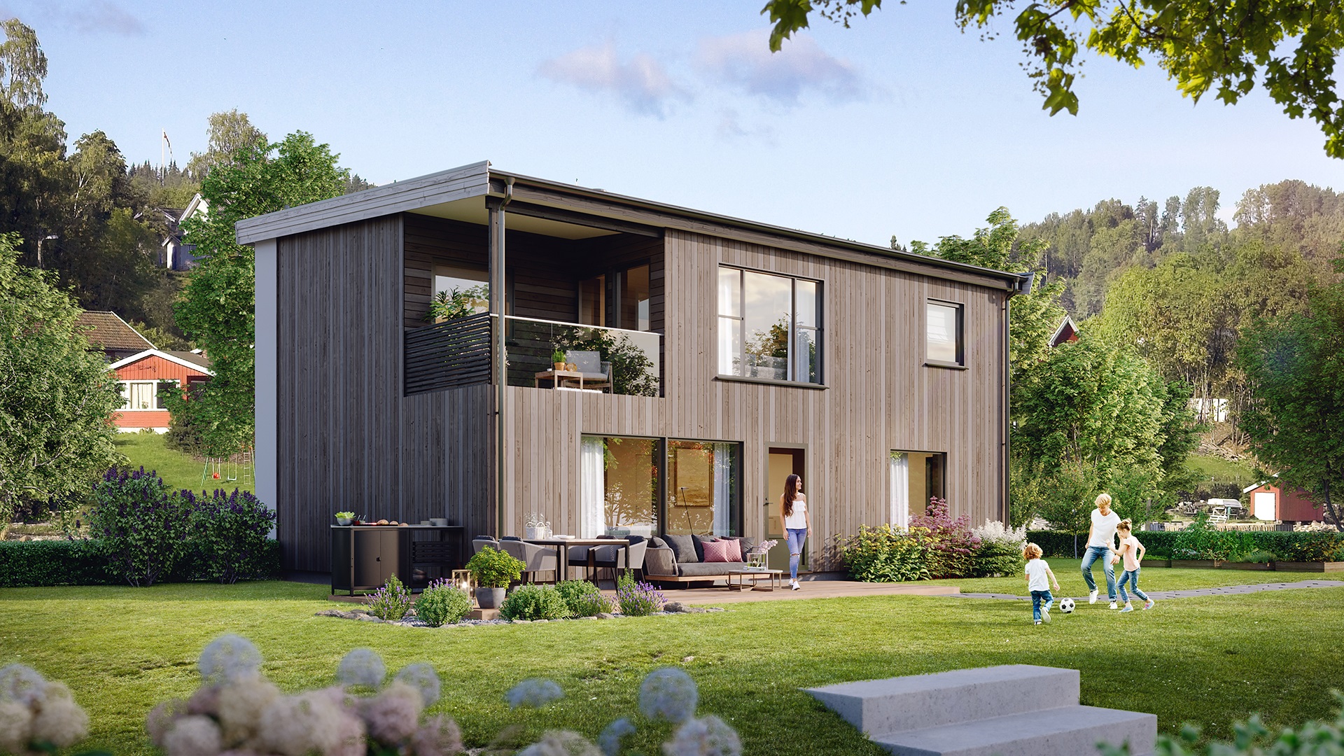 Norske Hus | Hus - Kvadrat