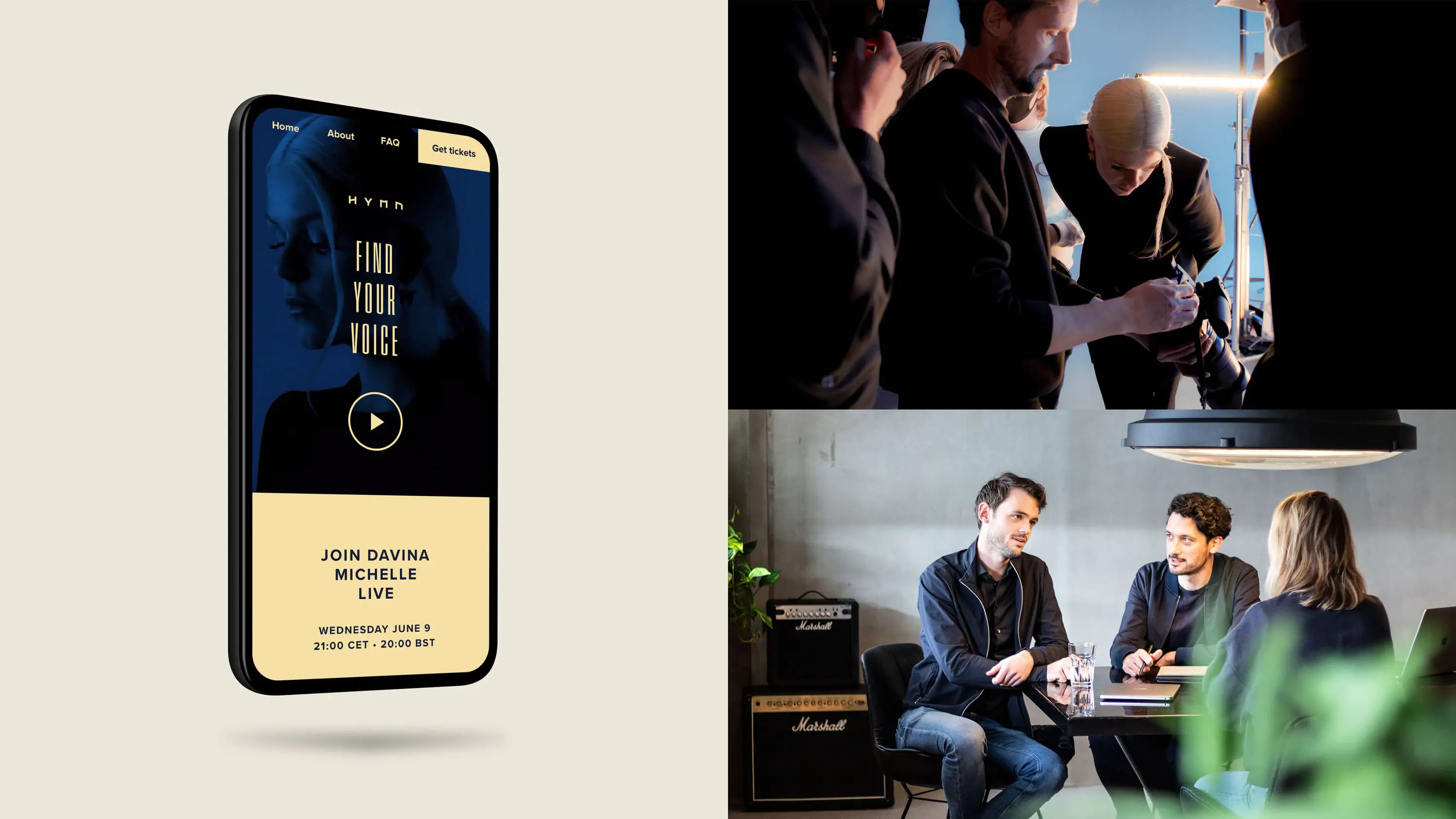 Momkai.com | Branding the digital theatre for live happenings