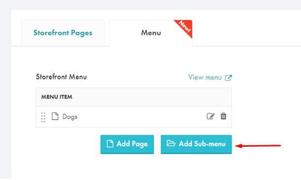 Creating Menus and Submenus