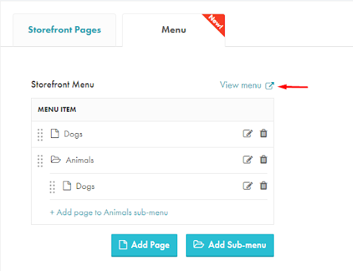 Creating Menus and Submenus