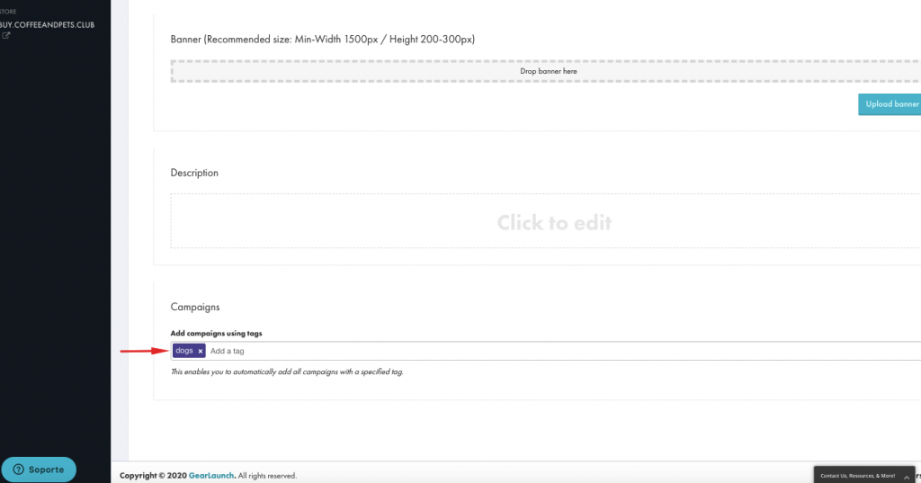 Adding Campaigns to Storefronts