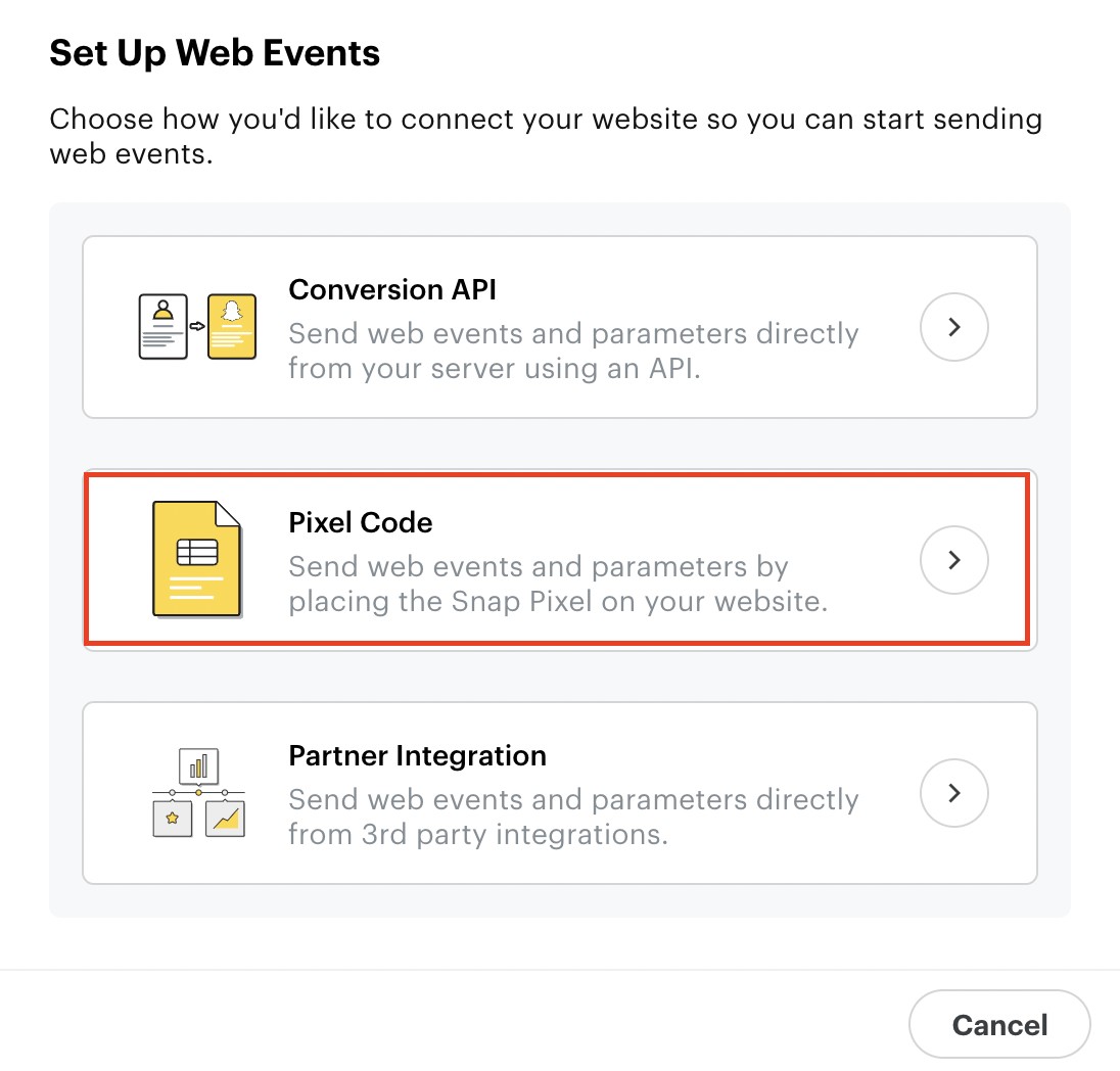 Adding a Snapchat Pixel To Your Store