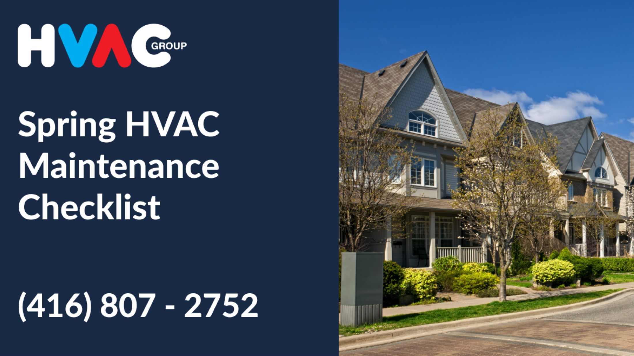 Spring HVAC Maintenance Checklist - HVAC Group