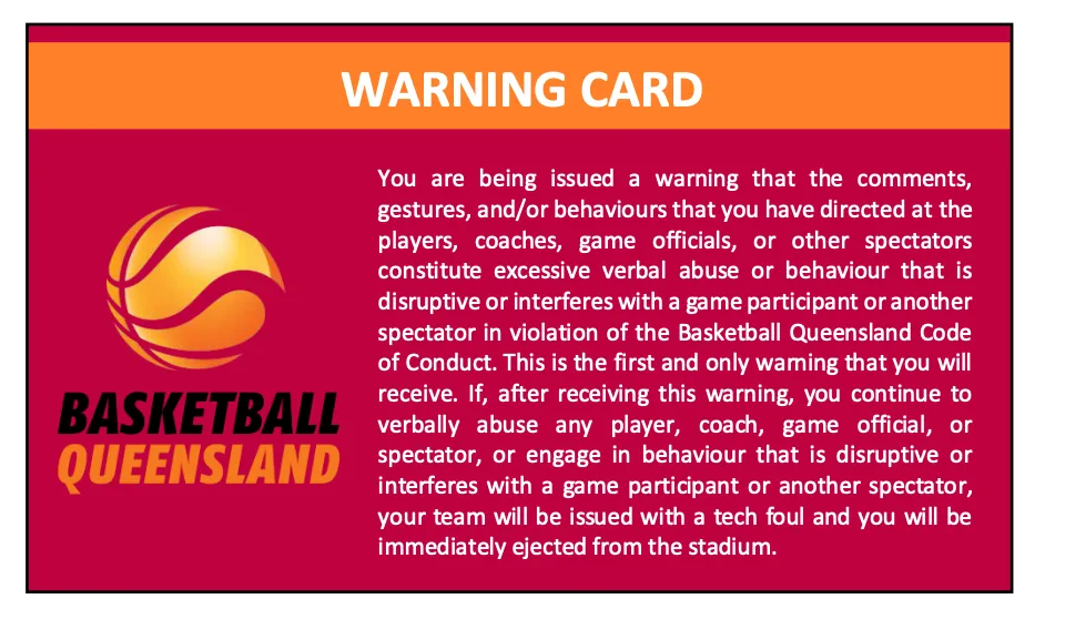 Behaviour Framework | Basketball Queensland