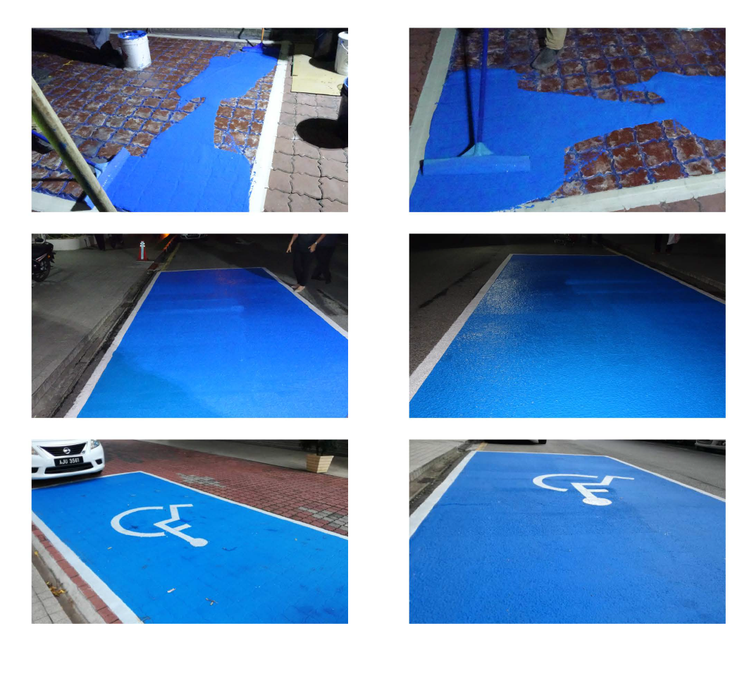 Installation of OKU Parking