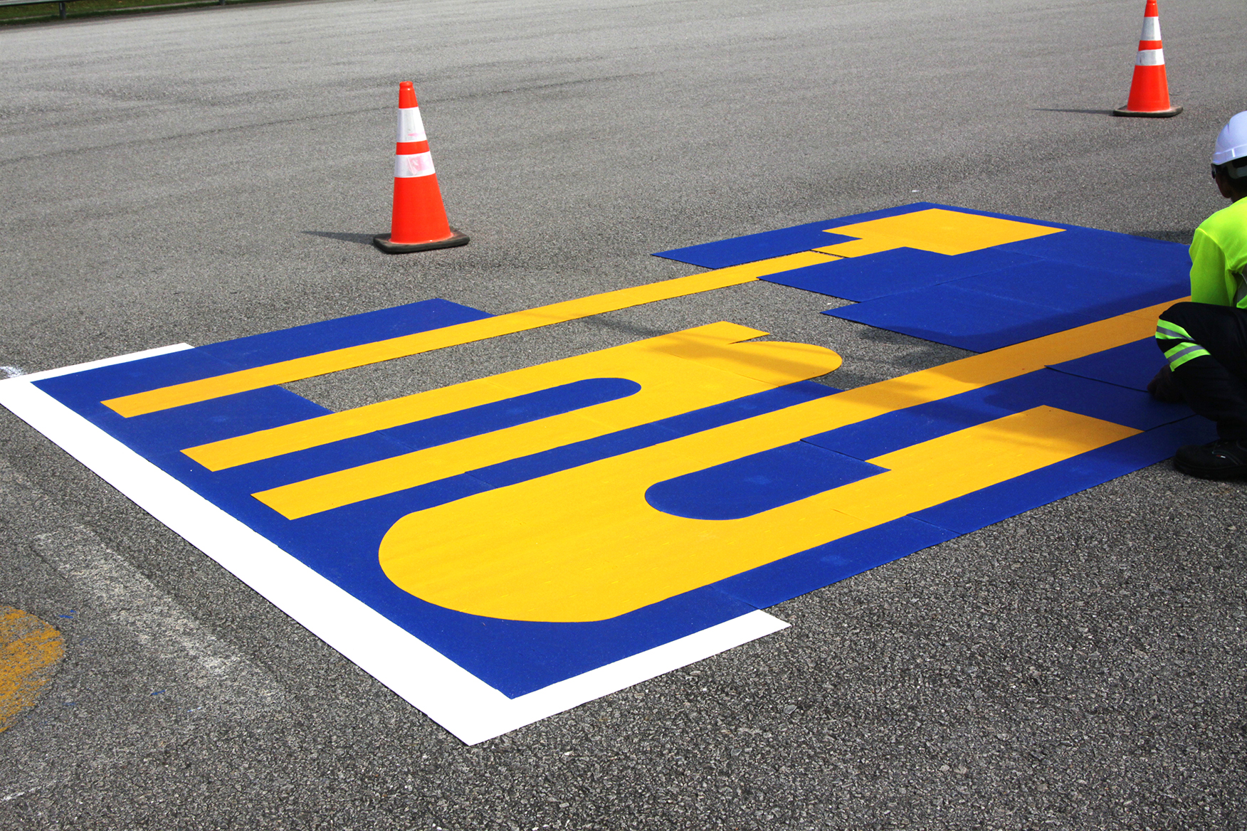 Installation of thermoplastic preformed