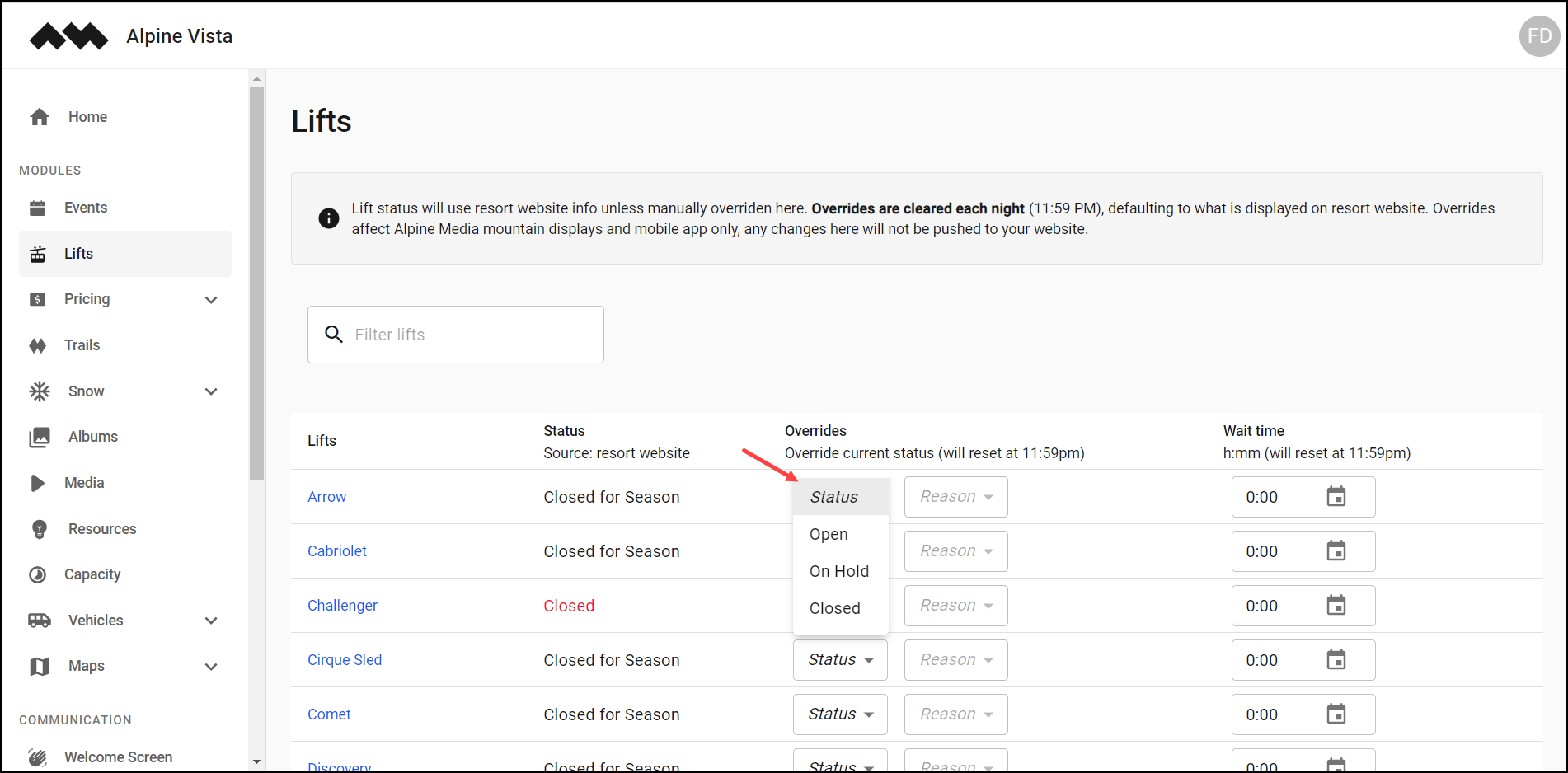 How to Access Lifts?
