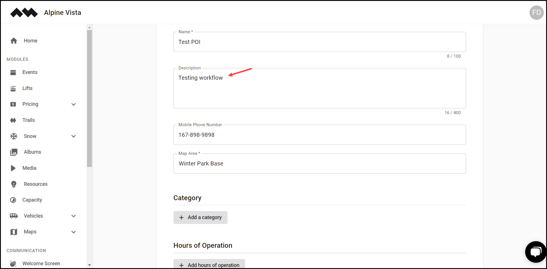 How to Add Point of Interest?