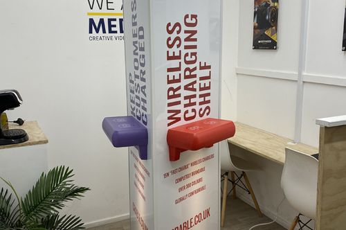Wireless Charging Shelves for the Education Sector