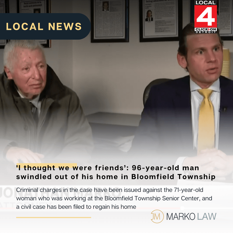 Marko Law | Detroit Personal Injury Attorney - Employment Law & Civil ...