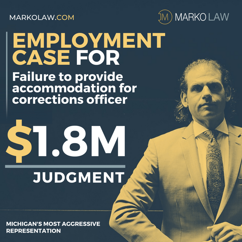 Detroit Personal Injury, Employment Law & Civil Rights Attorney | Marko Law