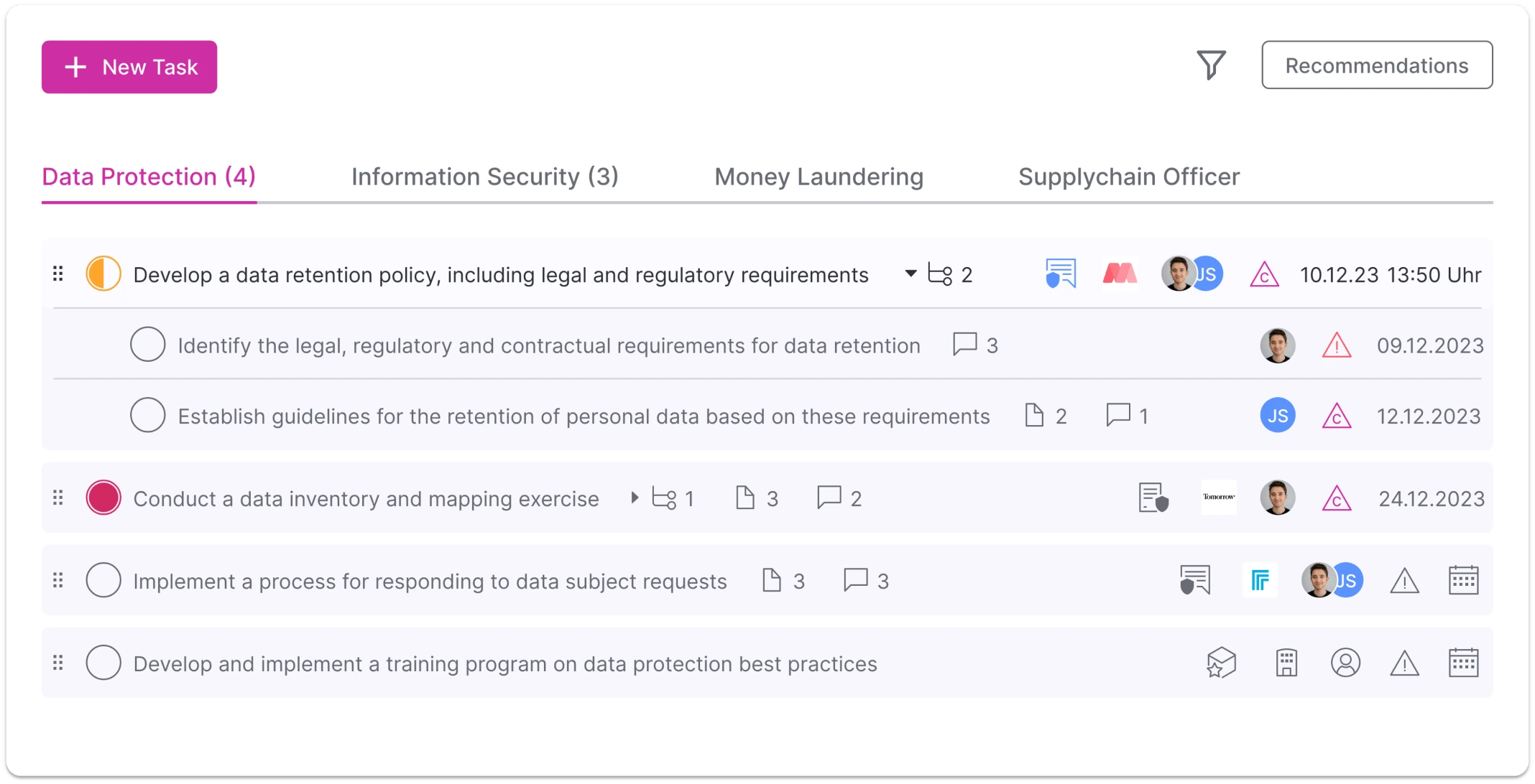 The Digital Compliance Office | SECJUR Platform