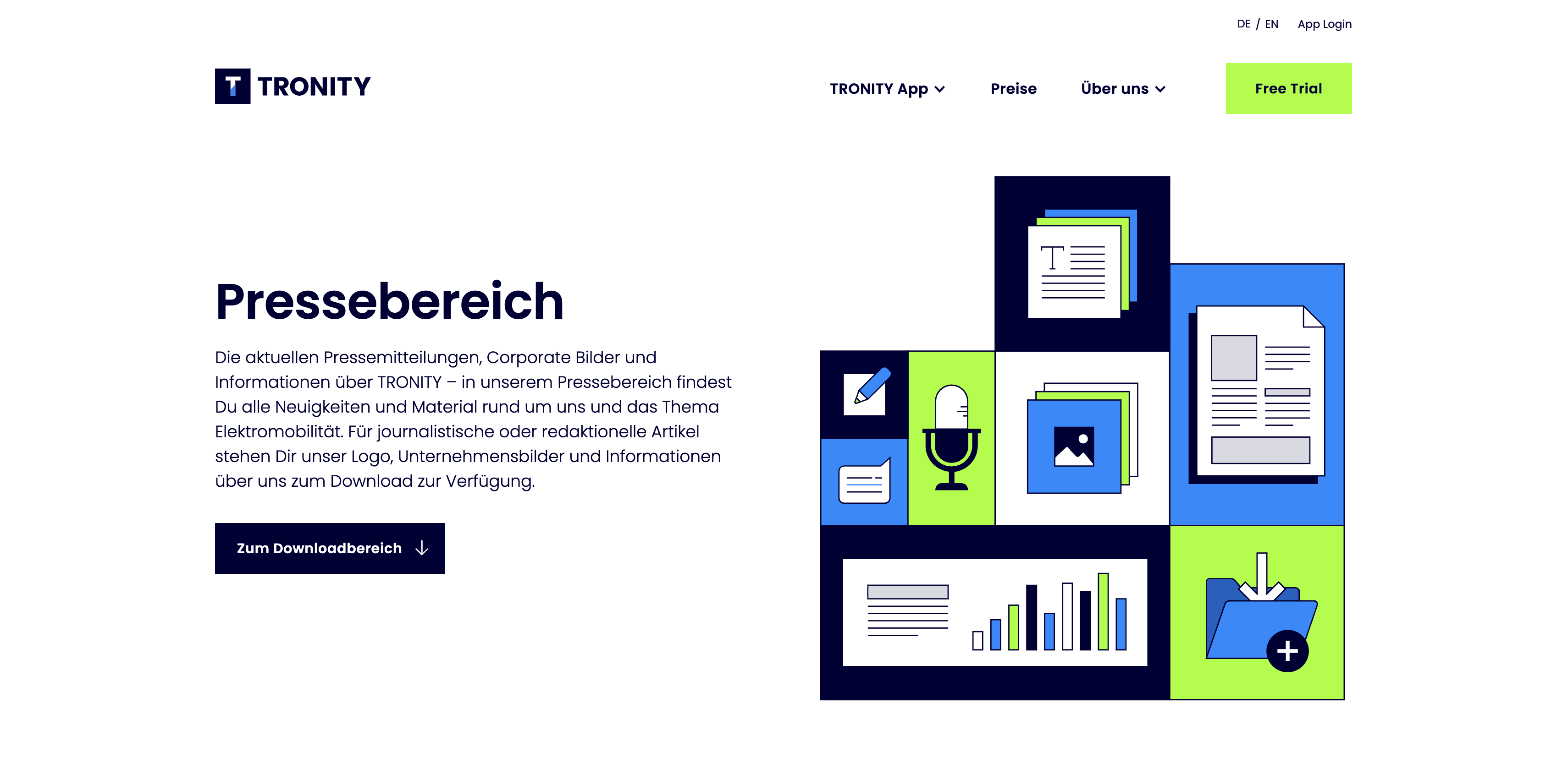 Pressebereich