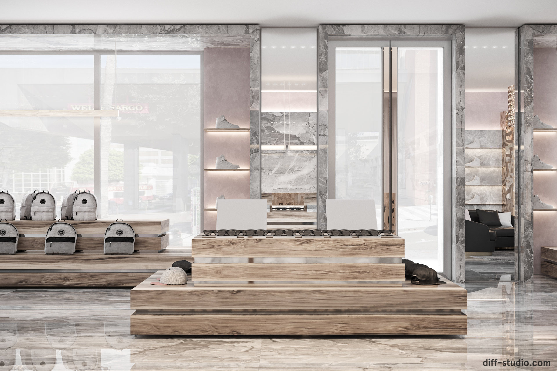 Diff studio | Design studio in Ukraine | Santa Monica store