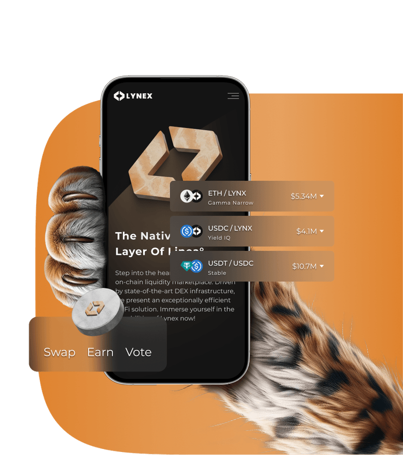 Lynex - The native liquidity market on Linea