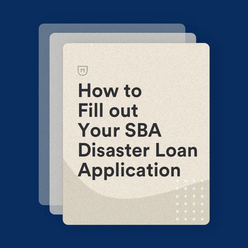 How to Fill out Your SBA Disaster Loan Application