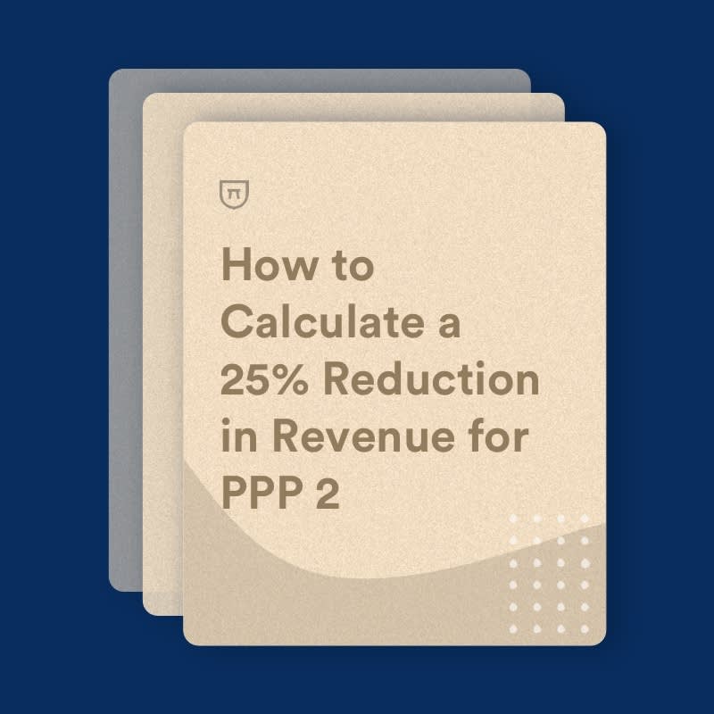 How To Calculate A 25 Reduction In Revenue For PPP 2 Accracy Blog