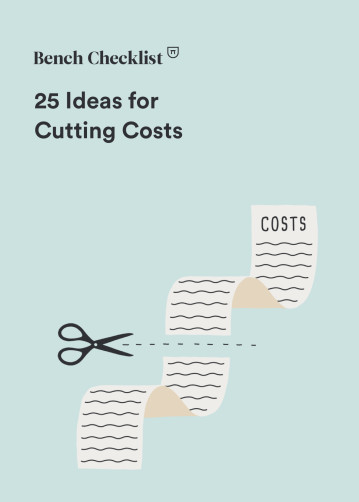 25 Cost-Cutting Ideas - Free Downloadable Resource