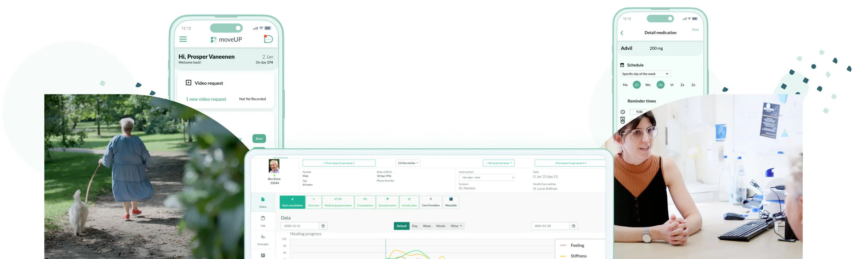 Clinically proven solution for MSK patient engagement.