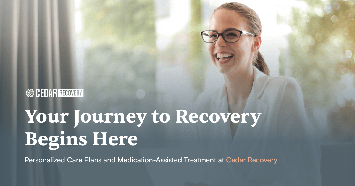A Path to Recovery: Cedar Recovery's Opioid Treatment Approach