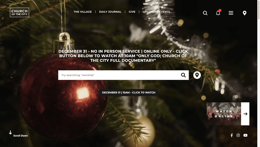 10 of the Best Church Websites of 2024