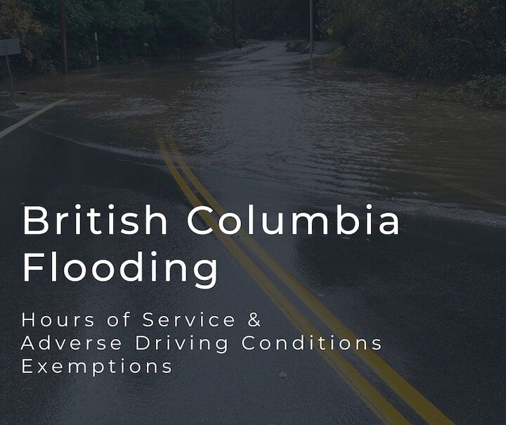 Adverse Driving Conditions & BC Flooding Example